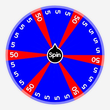 5 ou 50 ? | Spin the Wheel - Random Picker