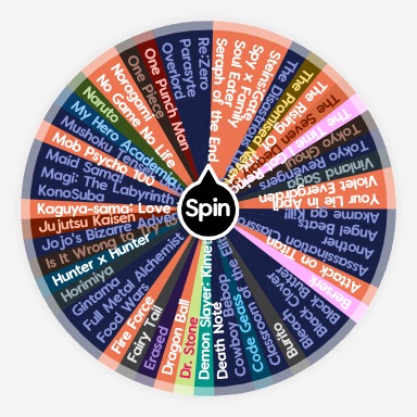 What Anime Should I Watch ? | Spin the Wheel - Random Picker