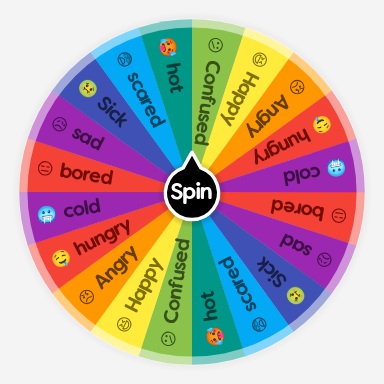 What is your emotion | Spin the Wheel - Random Picker
