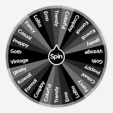 Clothes Styles | Spin the Wheel - Random Picker