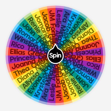 Learner's Name | Spin The Wheel - Random Picker