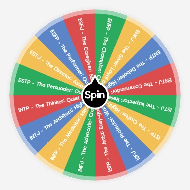 MBTI | Spin The Wheel - Random Picker