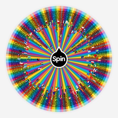 All the countries in the world | Spin the Wheel - Random Picker