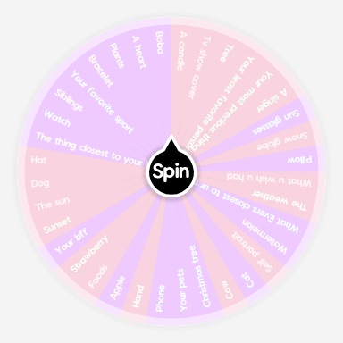 Things to draw | Spin the Wheel - Random Picker