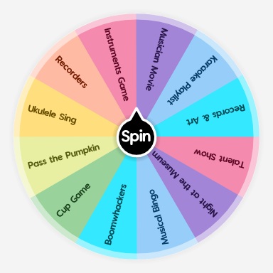 Portlock Musical Reward Wheel | Spin the Wheel - Random Picker
