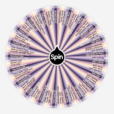 Facial Features •°☆ | Spin The Wheel - Random Picker
