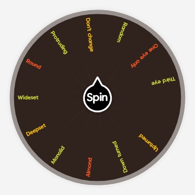 Eye shape | Spin the Wheel - Random Picker