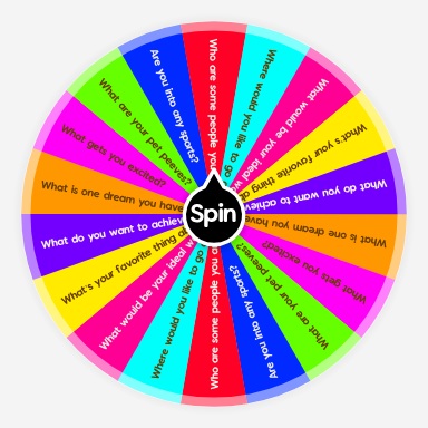 What to do on zoom | Spin The Wheel - Random Picker