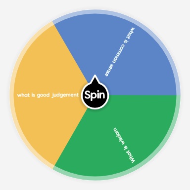 Wisdom wheel | Spin the Wheel - Random Picker
