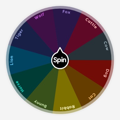 Animal Species (REMAKE) | Spin the Wheel - Random Picker