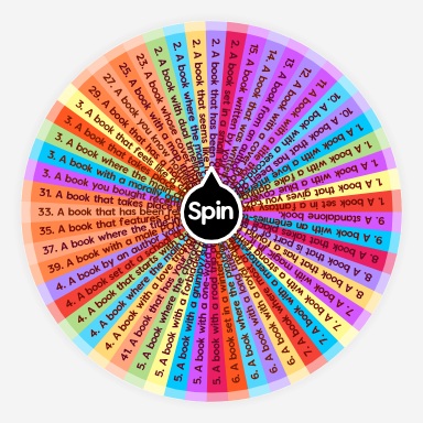 TBR Prompts | Spin the Wheel - Random Picker