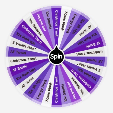 Anytime Fitness SPIN TO WIN Christmas 2023 | Spin The Wheel - Random Picker