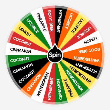 Diversity Beans Color-Flavors Spinner | Spin the Wheel - Random Picker