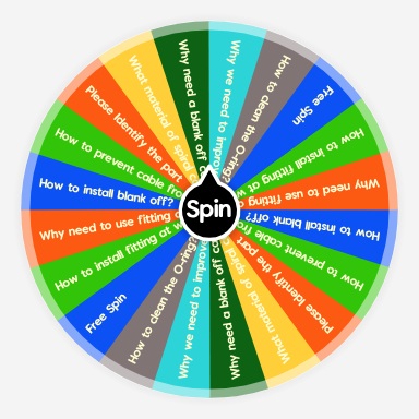 Spinner Wheel Booth 6 | Spin the Wheel - Random Picker