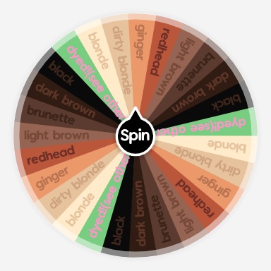 hair color (natural) | Spin The Wheel - Random Picker