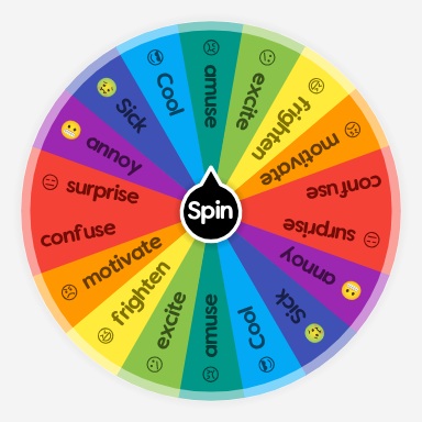 What is your emotion | Spin the Wheel - Random Picker