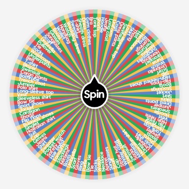 clothing | Spin the Wheel - Random Picker