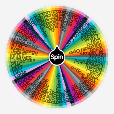 Car brands | Spin The Wheel - Random Picker