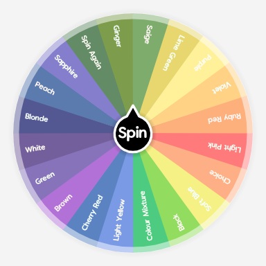 Hair Colour #1 | Spin the Wheel - Random Picker