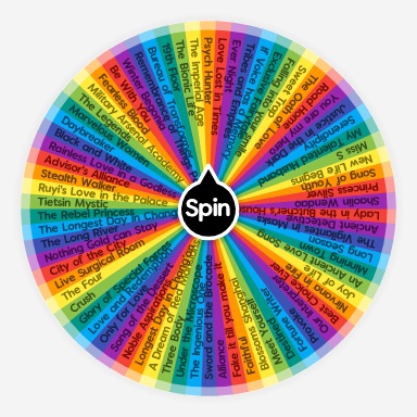 Chinese dramas to watch | Spin the Wheel - Random Picker