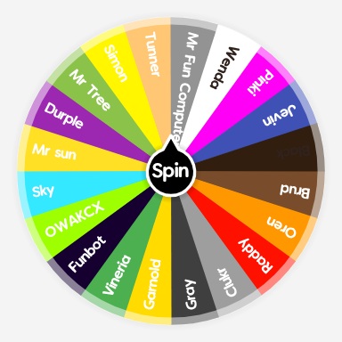 Sprunki thing. | Spin The Wheel - Random Picker