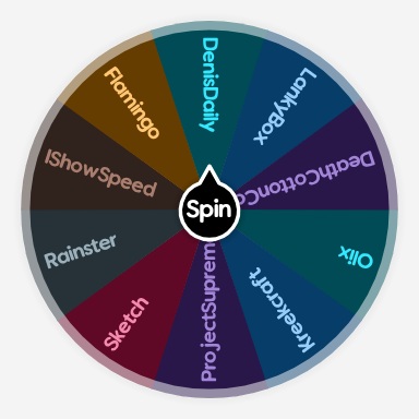 Best Roblox YouTuber | Spin the Wheel - Random Picker