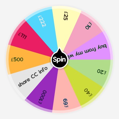 miss paige’s self draining tasks | Spin the Wheel - Random Picker