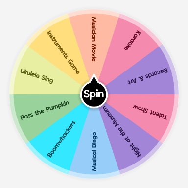 Diggens Musical Reward Wheel | Spin the Wheel - Random Picker