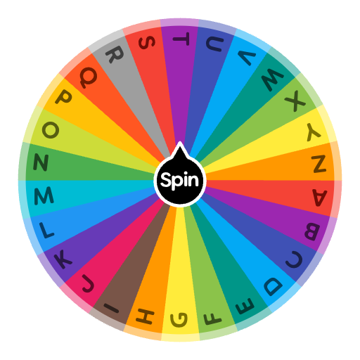 Uppercase Letters | Spin the Wheel - Random Picker