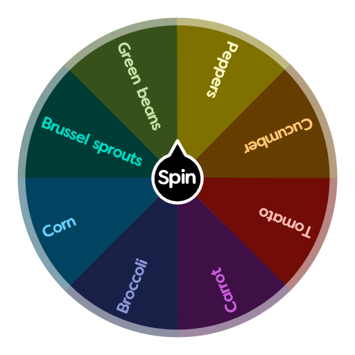 Vegetables | Spin the Wheel - Random Picker