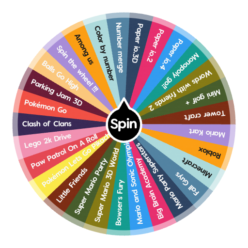 Video Games | Spin The Wheel - Random Picker