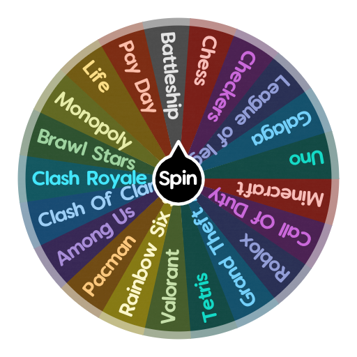 Video/Board Games | Spin The Wheel - Random Picker