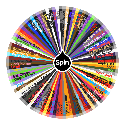 Villains 🦹‍♂️ | Spin the Wheel - Random Picker