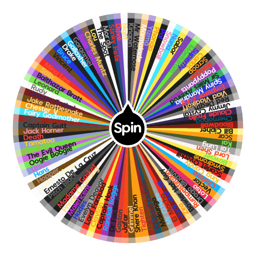 Villains 🦹‍♂️ | Spin The Wheel - Random Picker