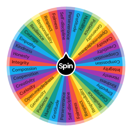 Virtues | Spin the Wheel - Random Picker