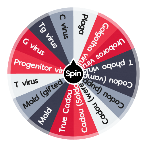 Virus and parasite (resident evil) | Spin the Wheel - Random Picker