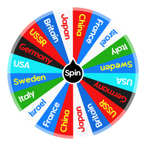 War Thunder Nations | Spin the Wheel - Random Picker