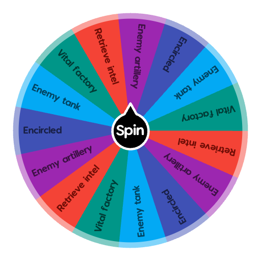 Warfighter Objectives : Russia | Spin the Wheel - Random Picker