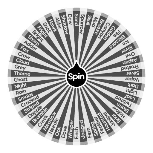 Warrior Cats (Prefixes) | Spin the Wheel - Random Picker