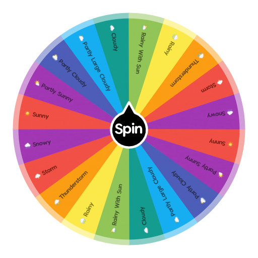 Weather | Spin the Wheel - Random Picker