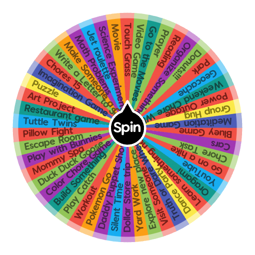Weekend Wheel | Spin the Wheel - Random Picker