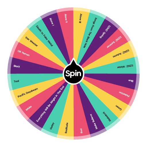Weezer Albums/EPs | Spin the Wheel - Random Picker
