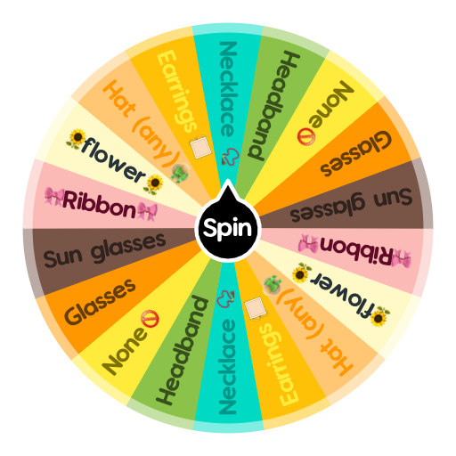 What accessories? | Spin the Wheel - Random Picker