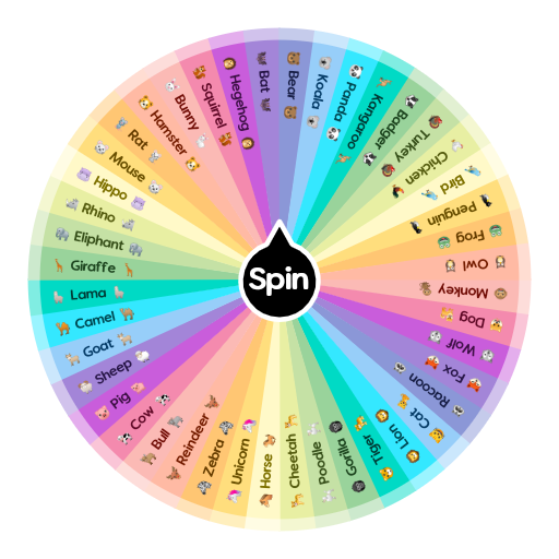 What animal are you 🐾 | Spin the Wheel - Random Picker