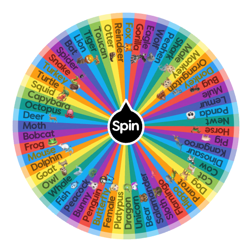 What animal are you? | Spin the Wheel - Random Picker