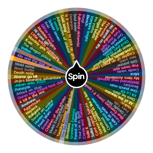 What Anime Should I Watch On Netflix Or Hulu Spin The Wheel App What Anime Should I Watch On Netflix Or Hulu Spin The Wheel App