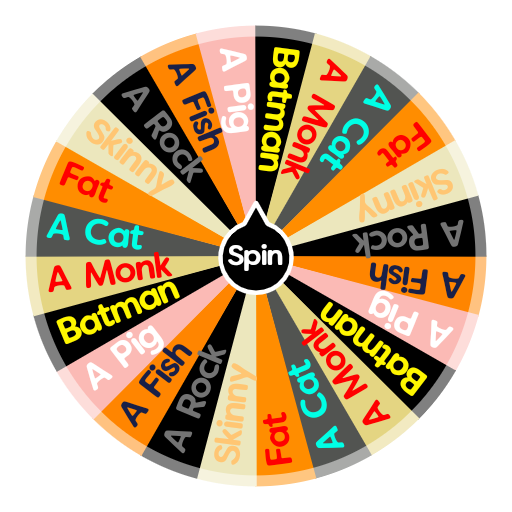 What Are You? | Spin The Wheel - Random Picker