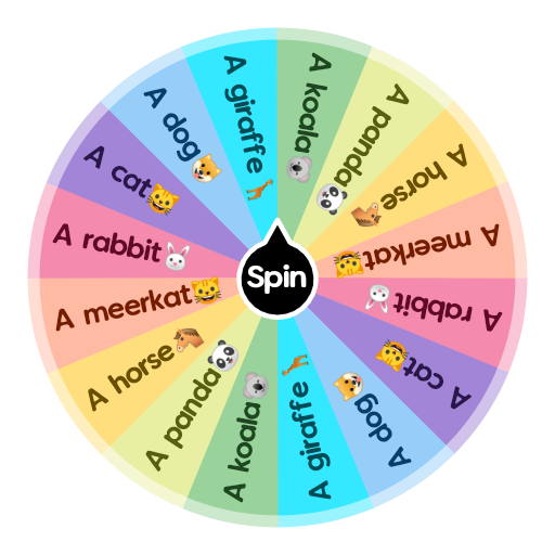 What are you for animal🐾 | Spin the Wheel - Random Picker
