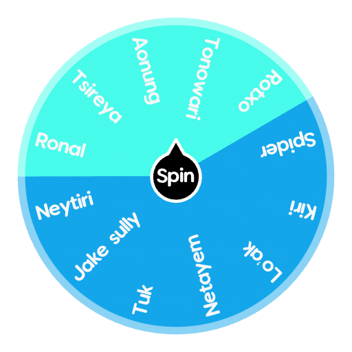 What Avatar character are you | Spin the Wheel - Random Picker