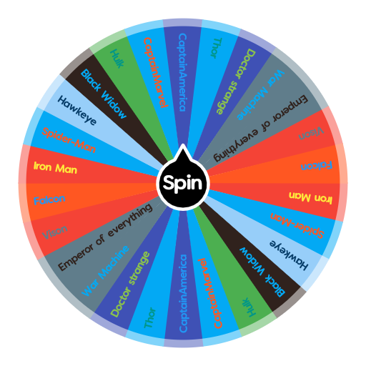 What Avenger You Should Select 4.0 | Spin The Wheel App What Avenger You Should Select 4.0 | Spin The Wheel App